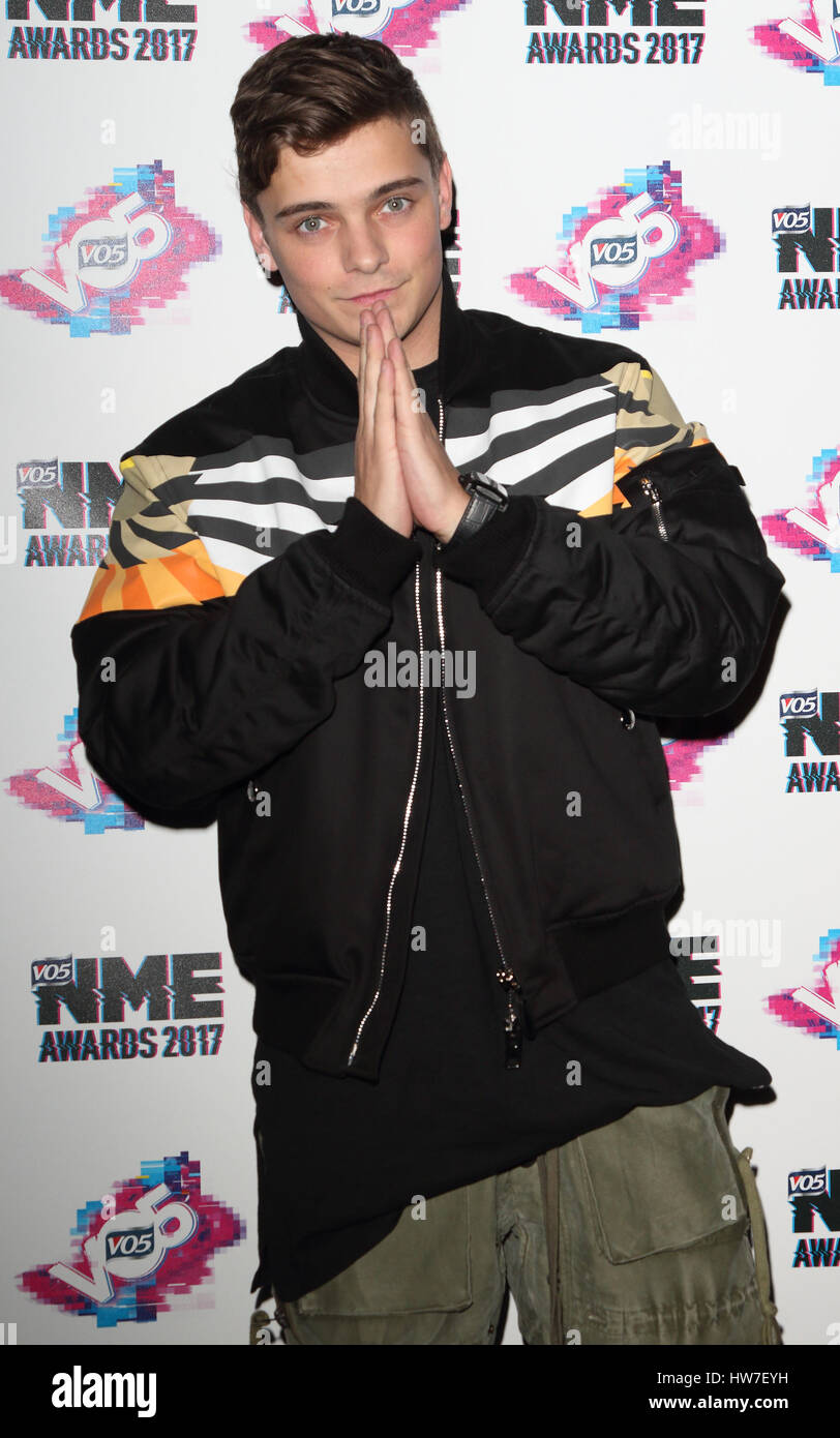 VO5 NME Awards 2017 at O2 Academy Brixton, London Featuring: Martin ...