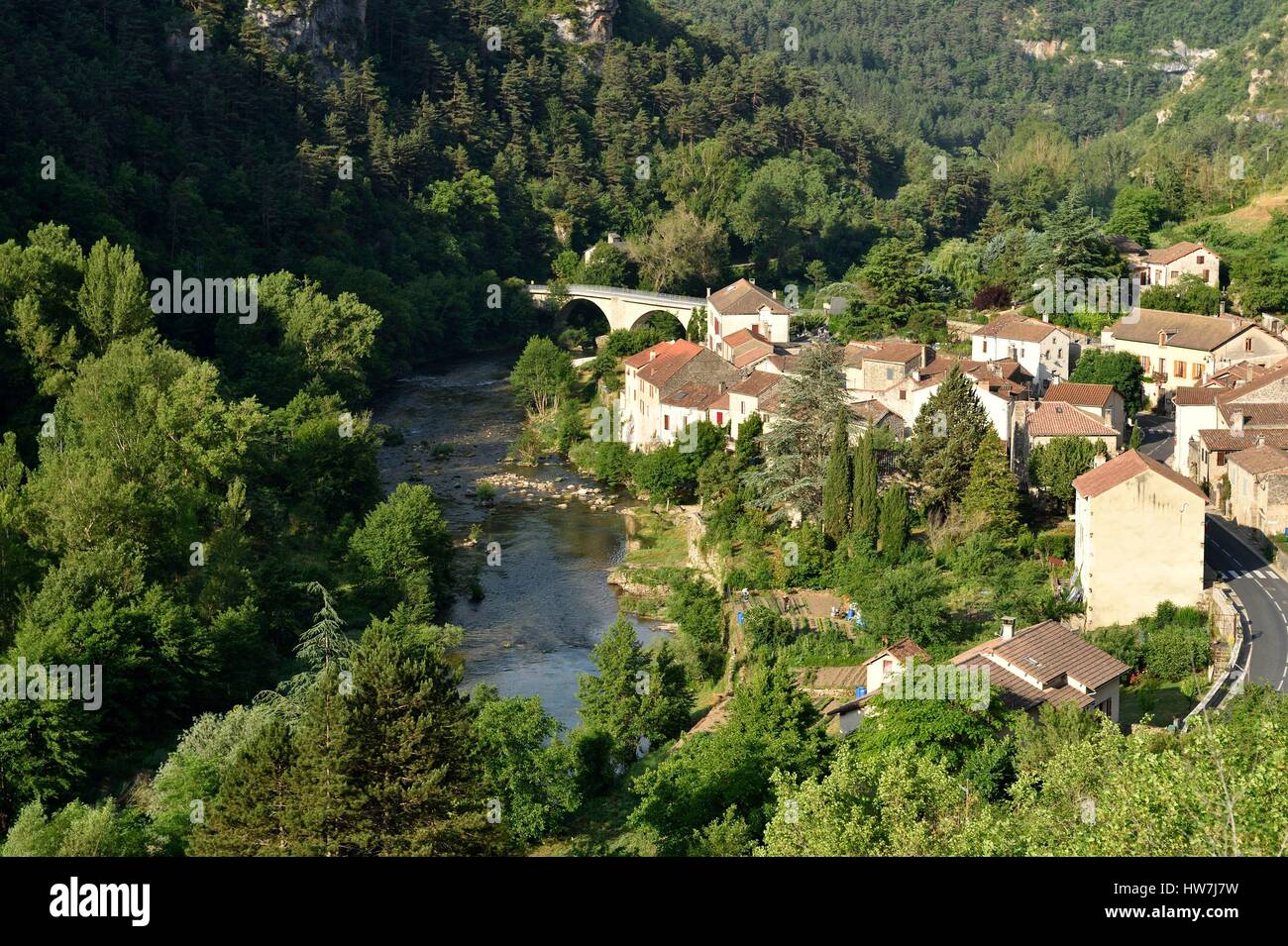 France, Aveyron, the Causses and the Cevennes, Mediterranean agro ...