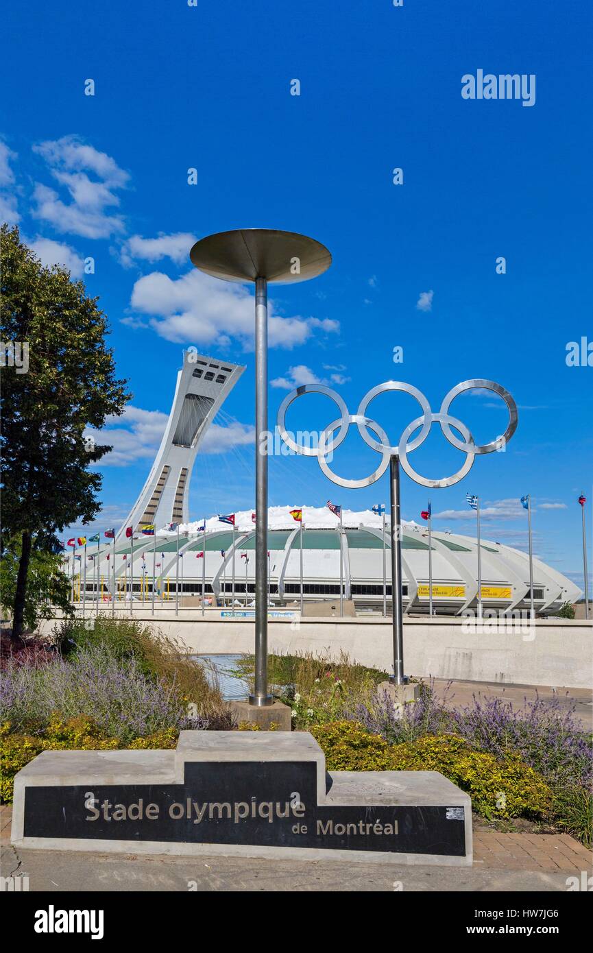 Montreal olympics logo hi-res stock photography and images - Alamy