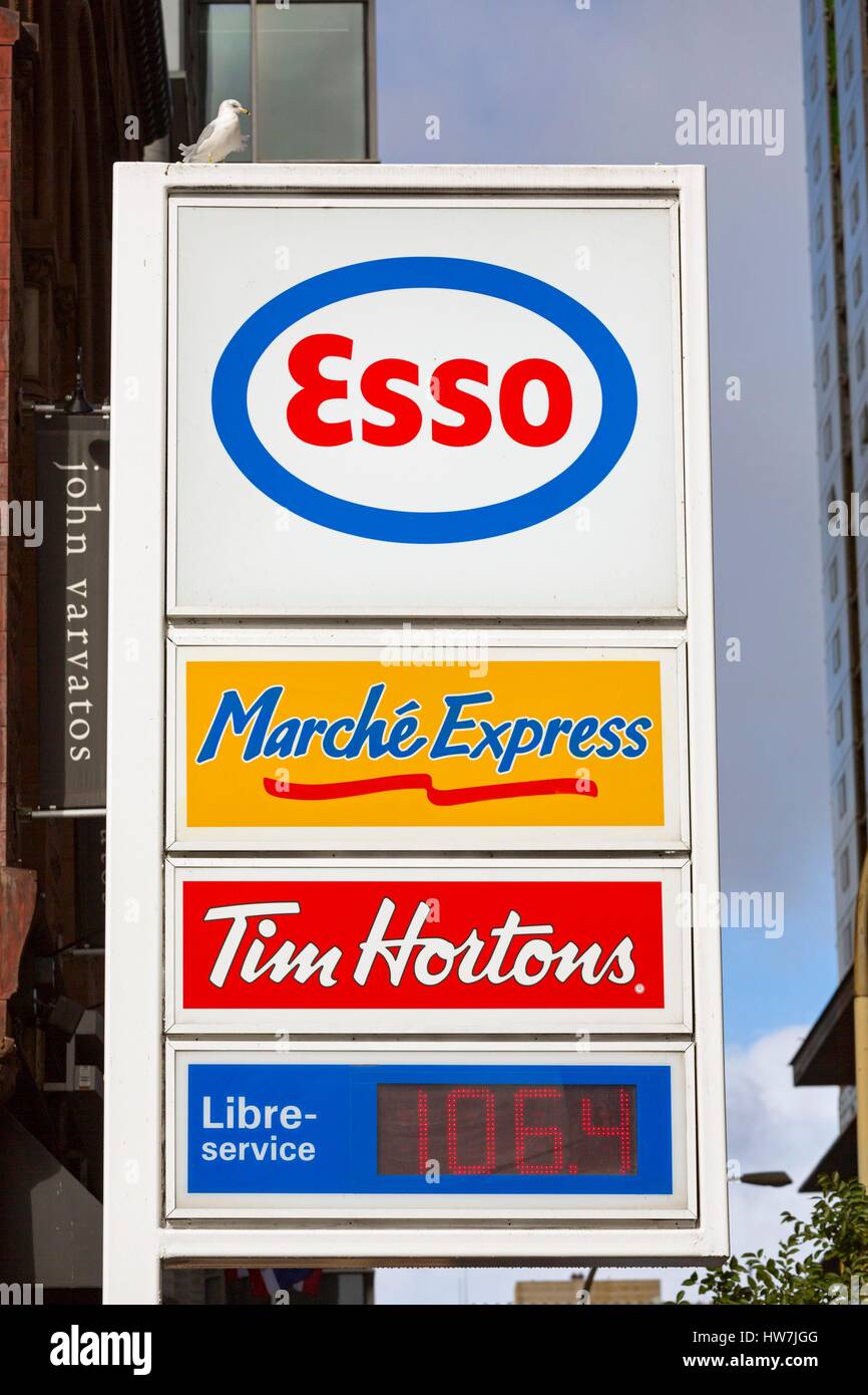 Esso service station hi-res stock photography and images - Alamy