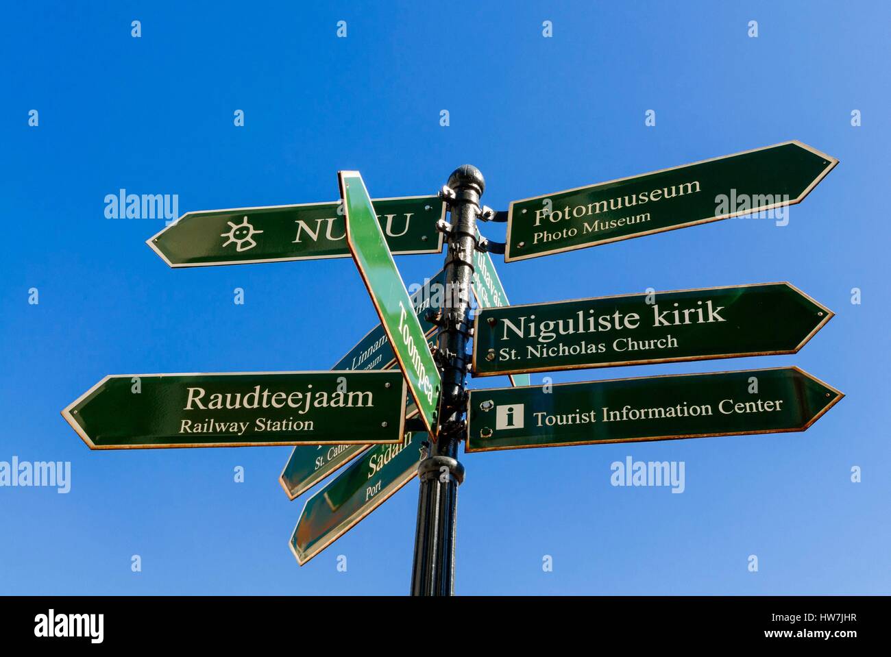 Estonia (Baltic States), Tallinn, Town Hall square, Raekoja Square ...