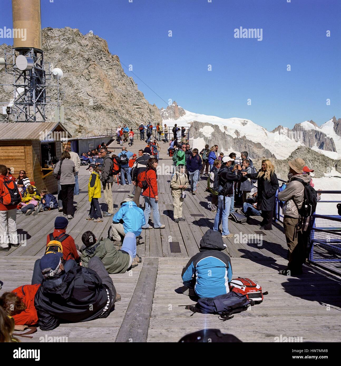 Pointe helbronner hi-res stock photography and images - Alamy