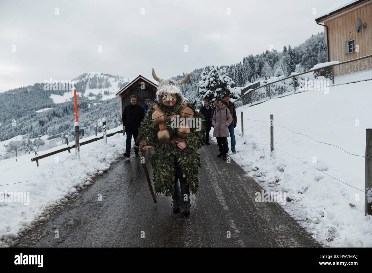 Swiss folklore bell switzerland hi-res stock photography and images - Alamy