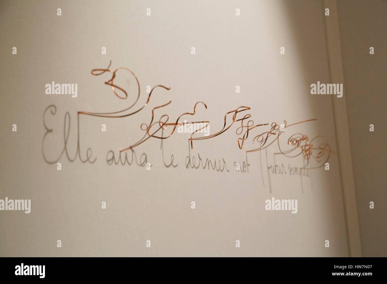 France, Paris, FIAC 2015, International Fair of Contemporary Art hold ...