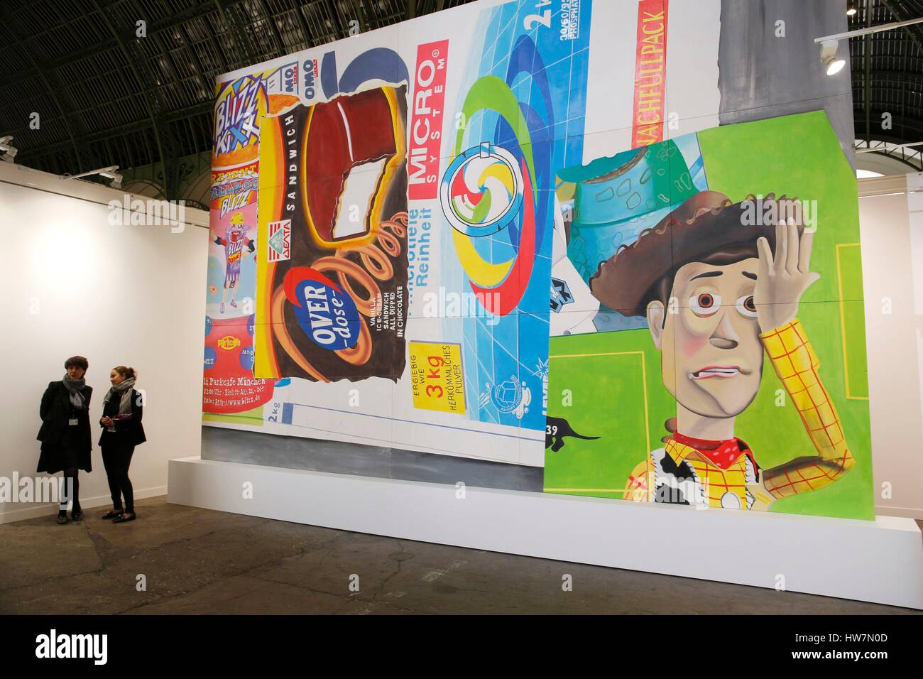 France, Paris, FIAC 2015, International Fair of Contemporary Art hold ...