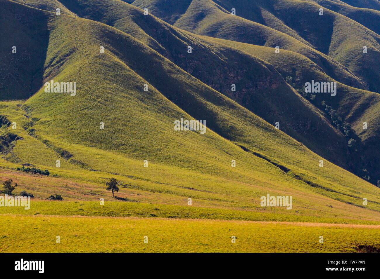 Madagascar, central highlands, ancient province of Antananarivo ...