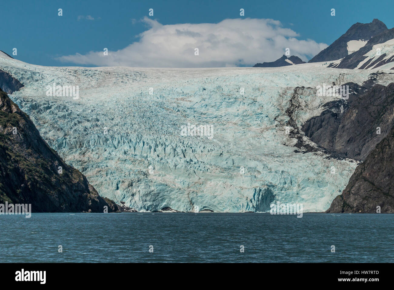 Holgate Glacier in Kenai Fjords National Park, Alaska Stock Photo - Alamy