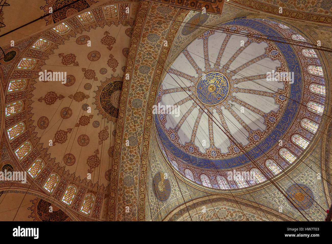 Blue mosque istanbul dome hi-res stock photography and images - Alamy