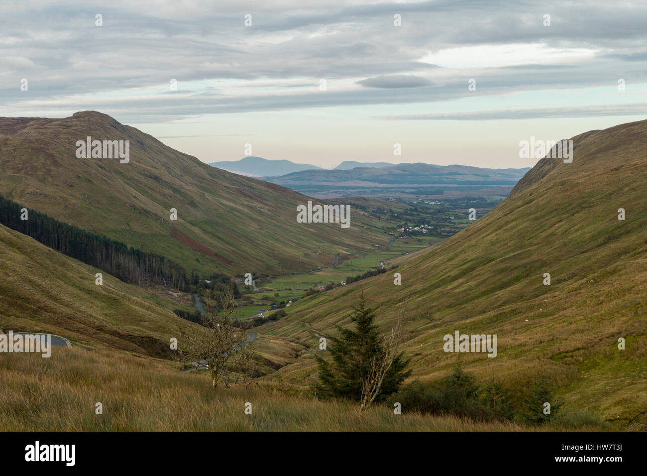 Glengesh Pass in Country Donegal, Ireland Stock Photo - Alamy