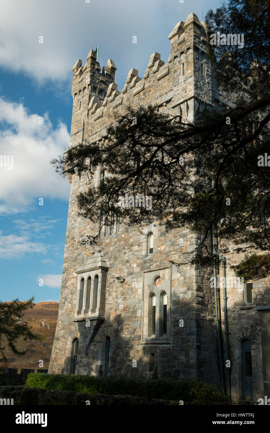 Glenveagh Castle inside Glenveagh National Park, County Donegal ...