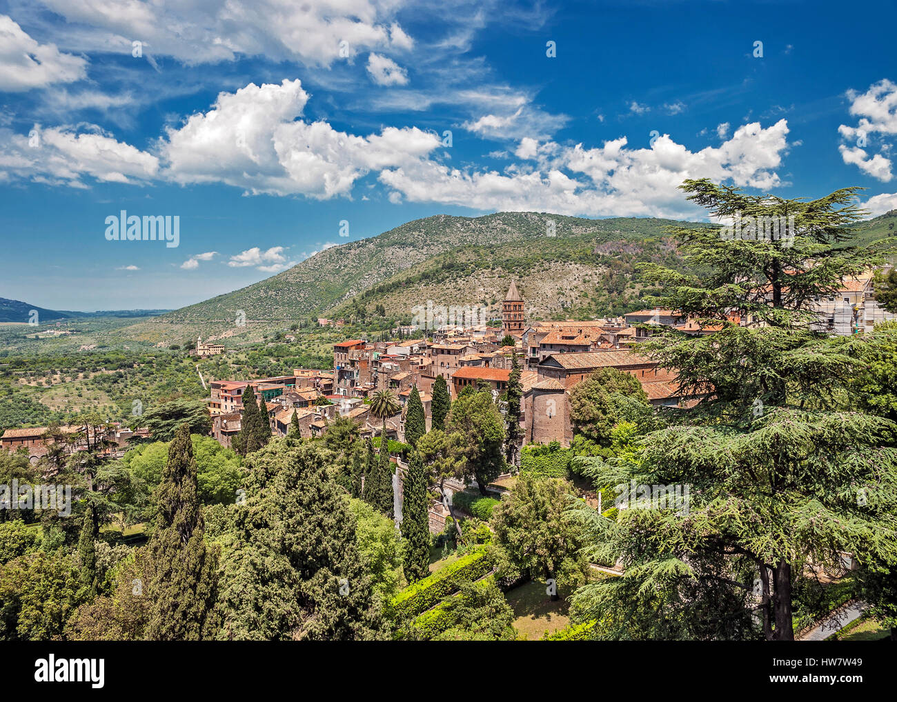 Tivoli, the elder brother of Rome , located on the western slope of the ...