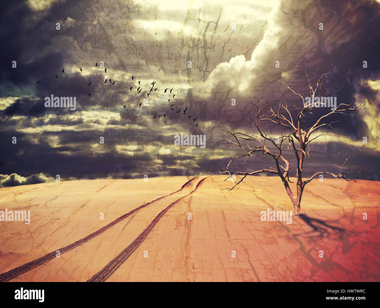 Apocalyptic Desert High Resolution Stock Photography and Images - Alamy
