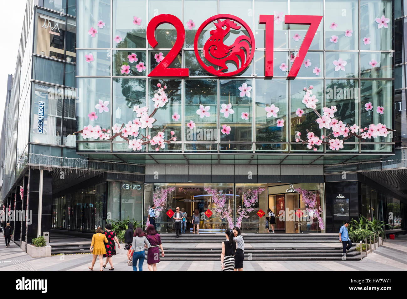Saigon Centre, modern development in the centre, Ho Chi Minh City ...