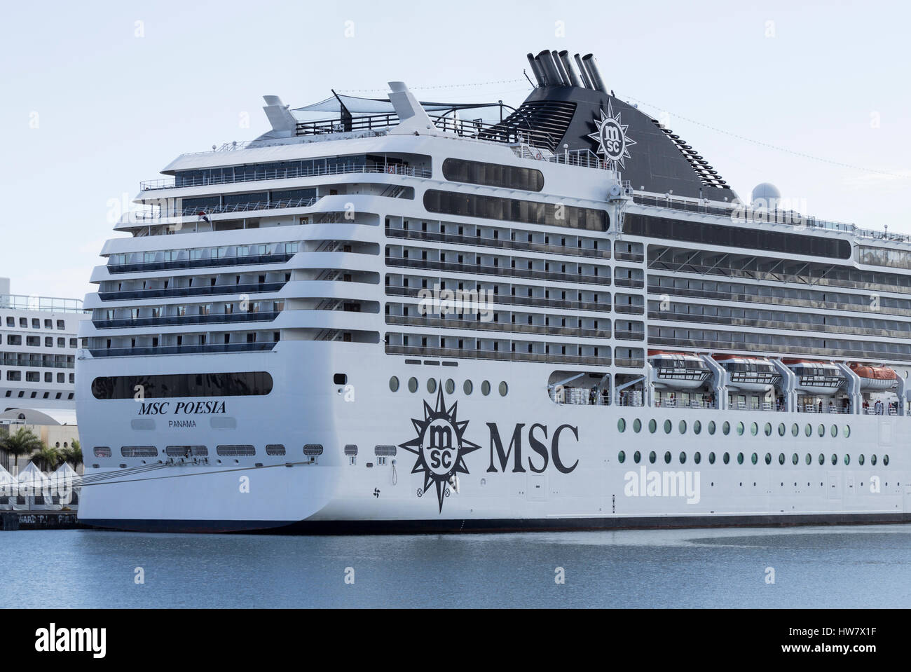 MSC Poesia cruise ship Stock Photo - Alamy