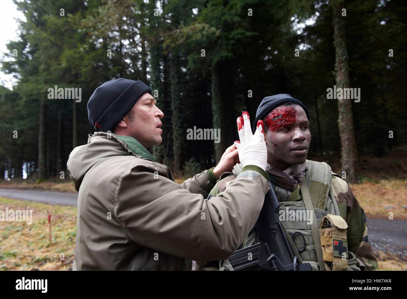 Combat injuries hi-res stock photography and images - Alamy
