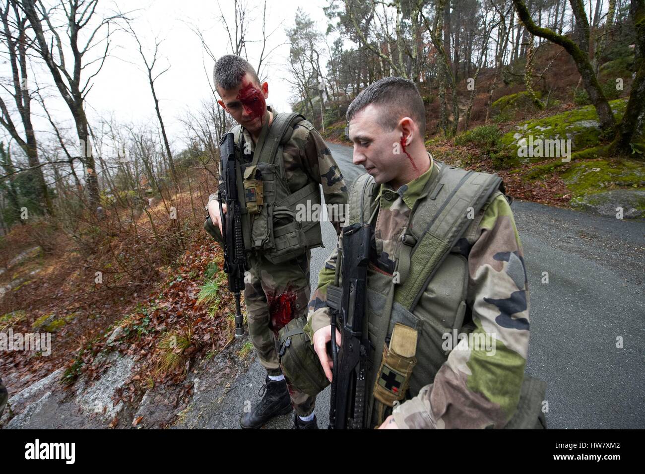 Combat injuries hi-res stock photography and images - Alamy
