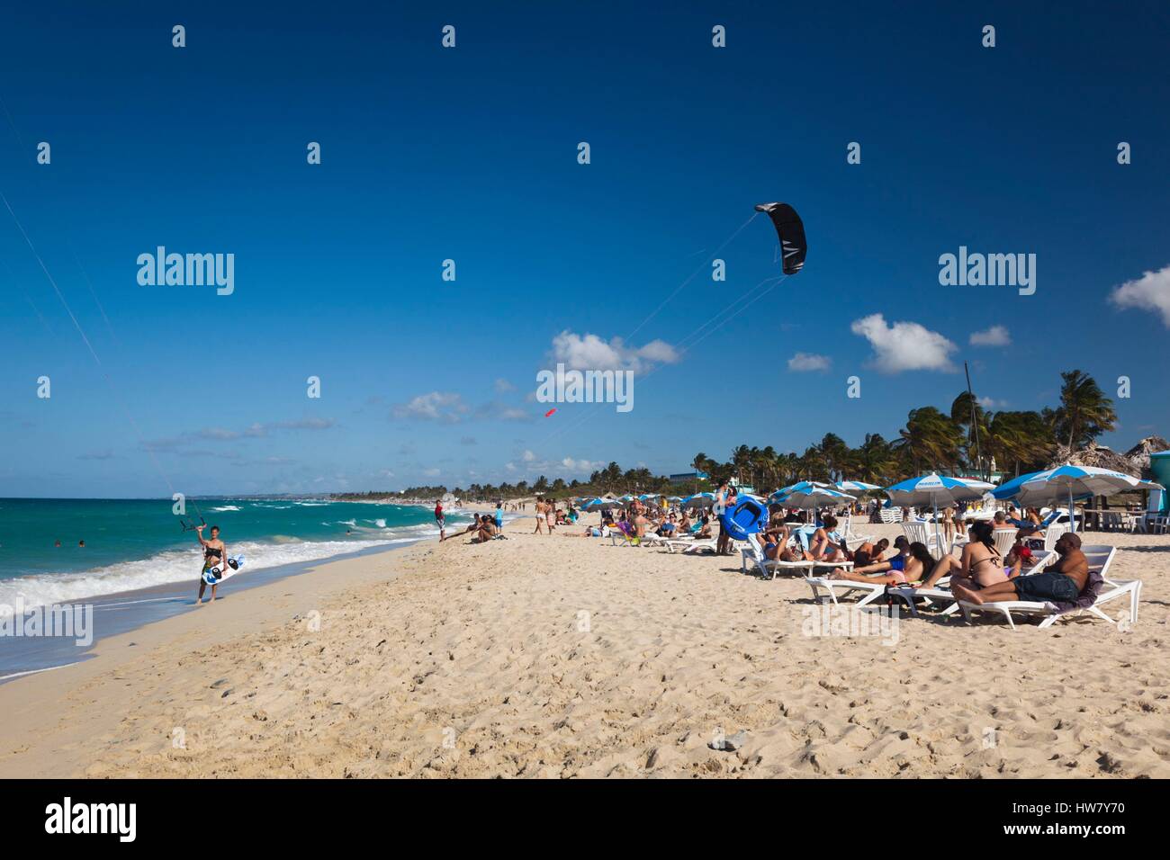 Cuba, Havana Province, Playas del Este Beaches, Playa Santa Maria del ...