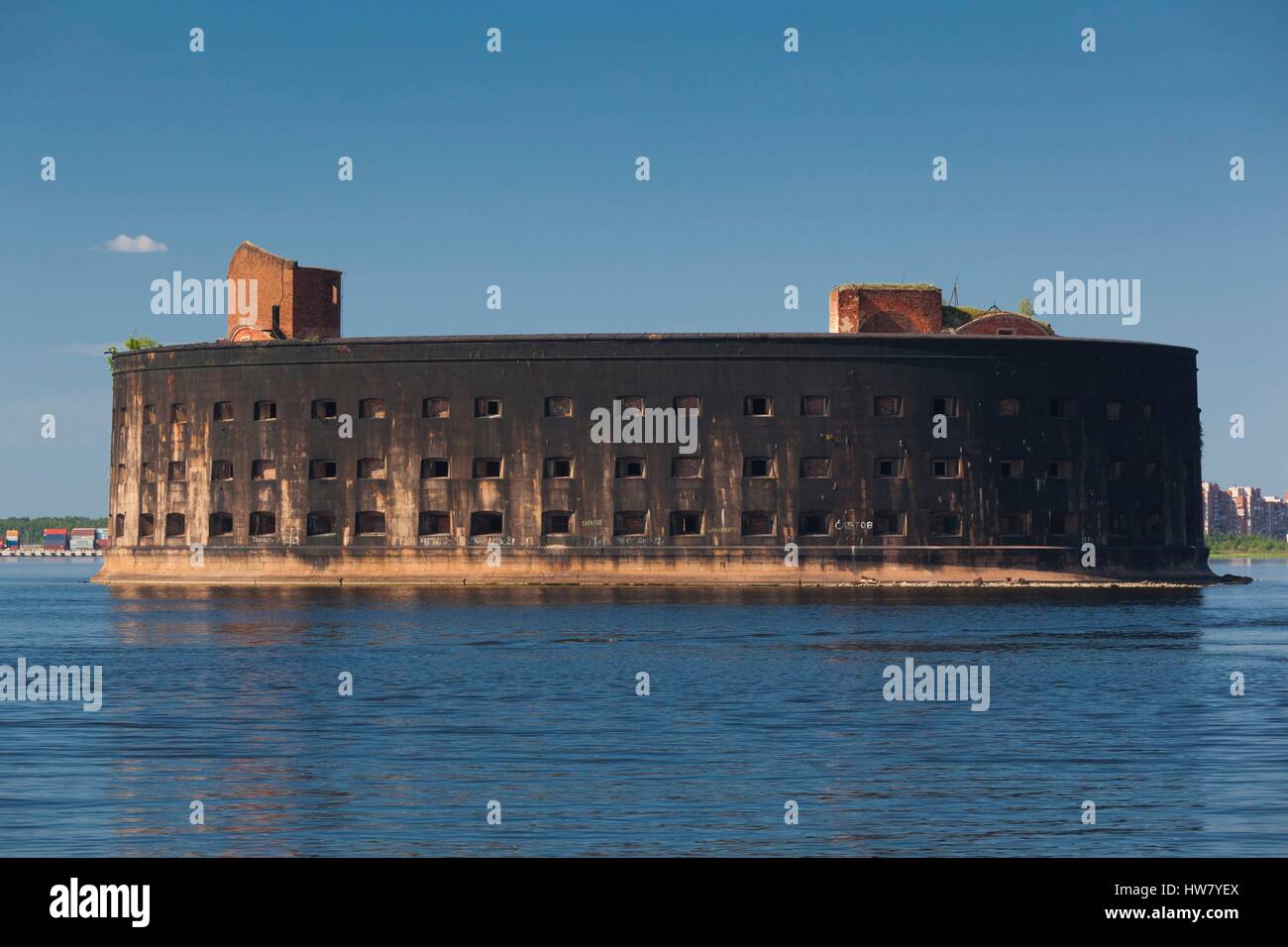 Russia, Saint Petersburg, Kronshtadt, Czar Peter the Greats Naval ...