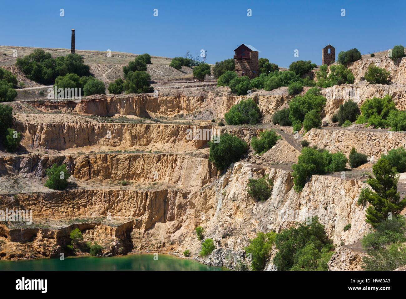 Burra mine pit hi-res stock photography and images - Alamy