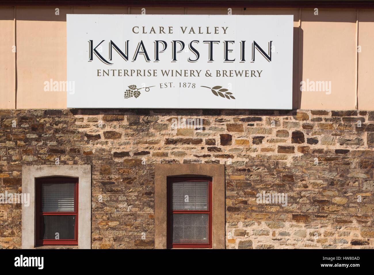 Australia, South Australia, Clare Valley, Clare, Knappstein Winery ...