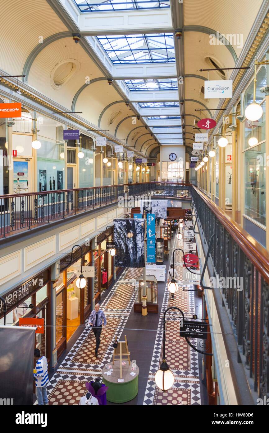 Adelaide arcade building hi-res stock photography and images - Alamy