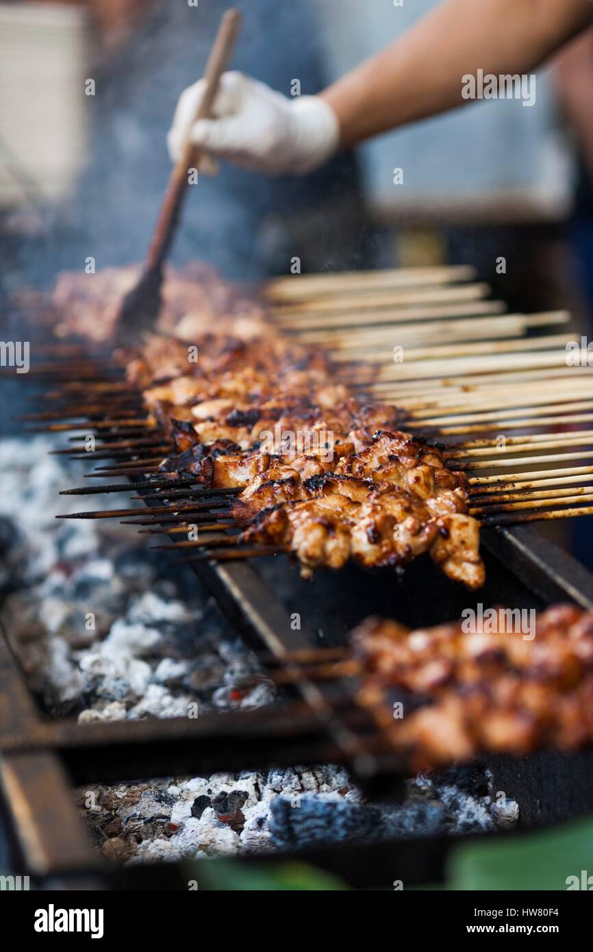 Australia, Victoria, Melbourne, Queen Victoria Market, ethnic food ...