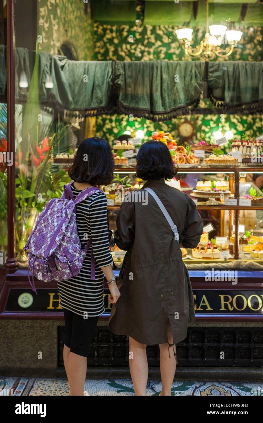 Australia, Victoria, Melbourne, The Block Arcade, Hopetoun Tea Rooms ...
