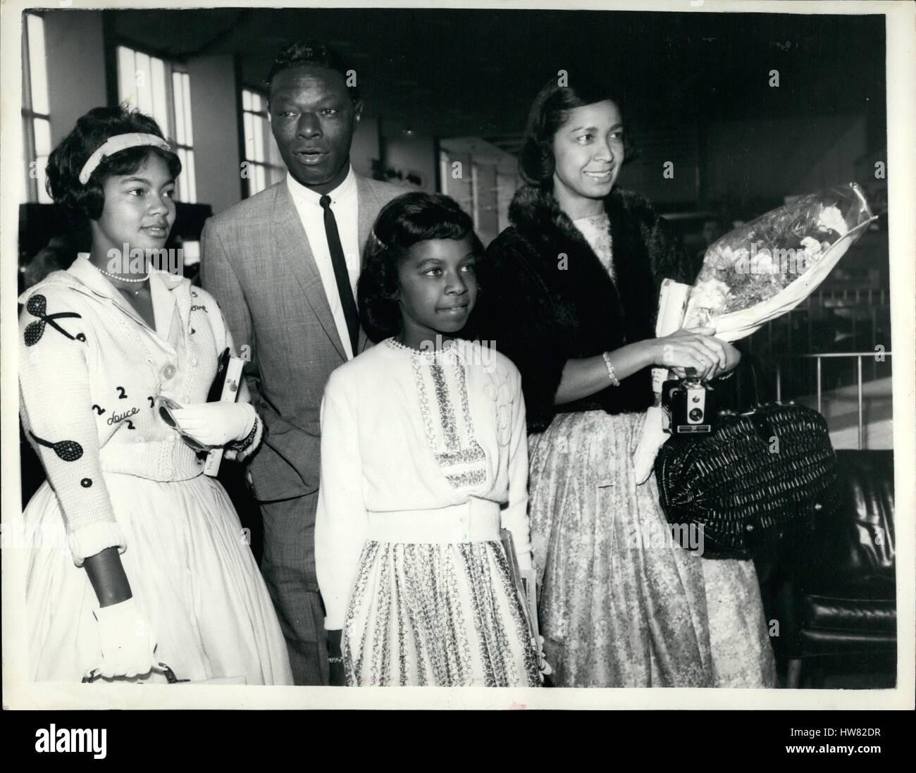 Mar. 03, 1960 - Nat (King) Cole and Family Leave to Take Part in Prince ...