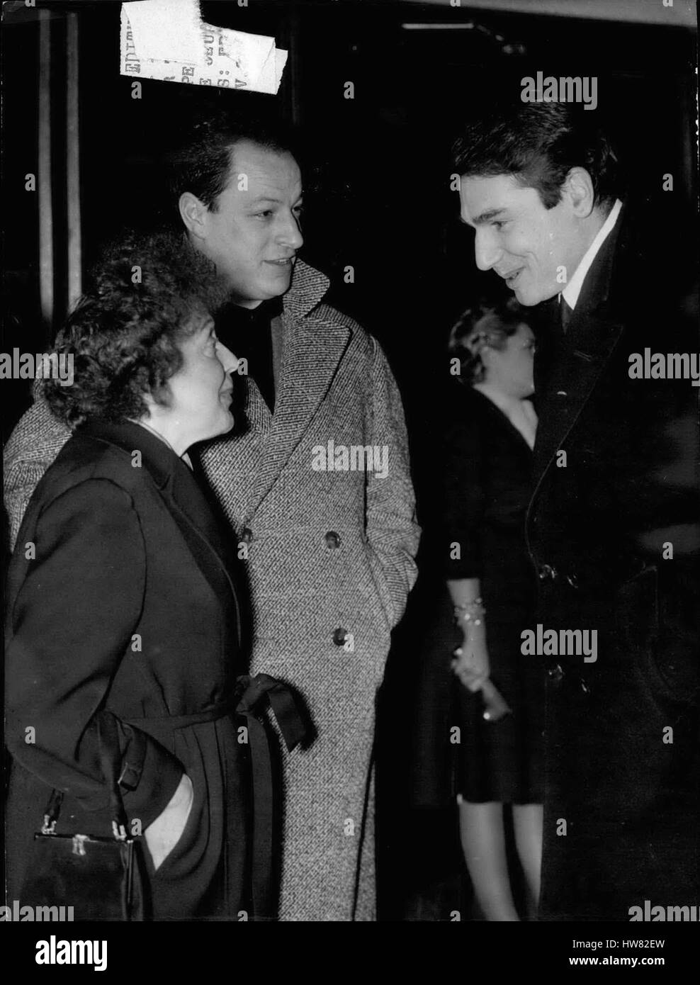 Edith Piaf 1963 Edith Piaf's funeral in Paris, France on October 14th ...