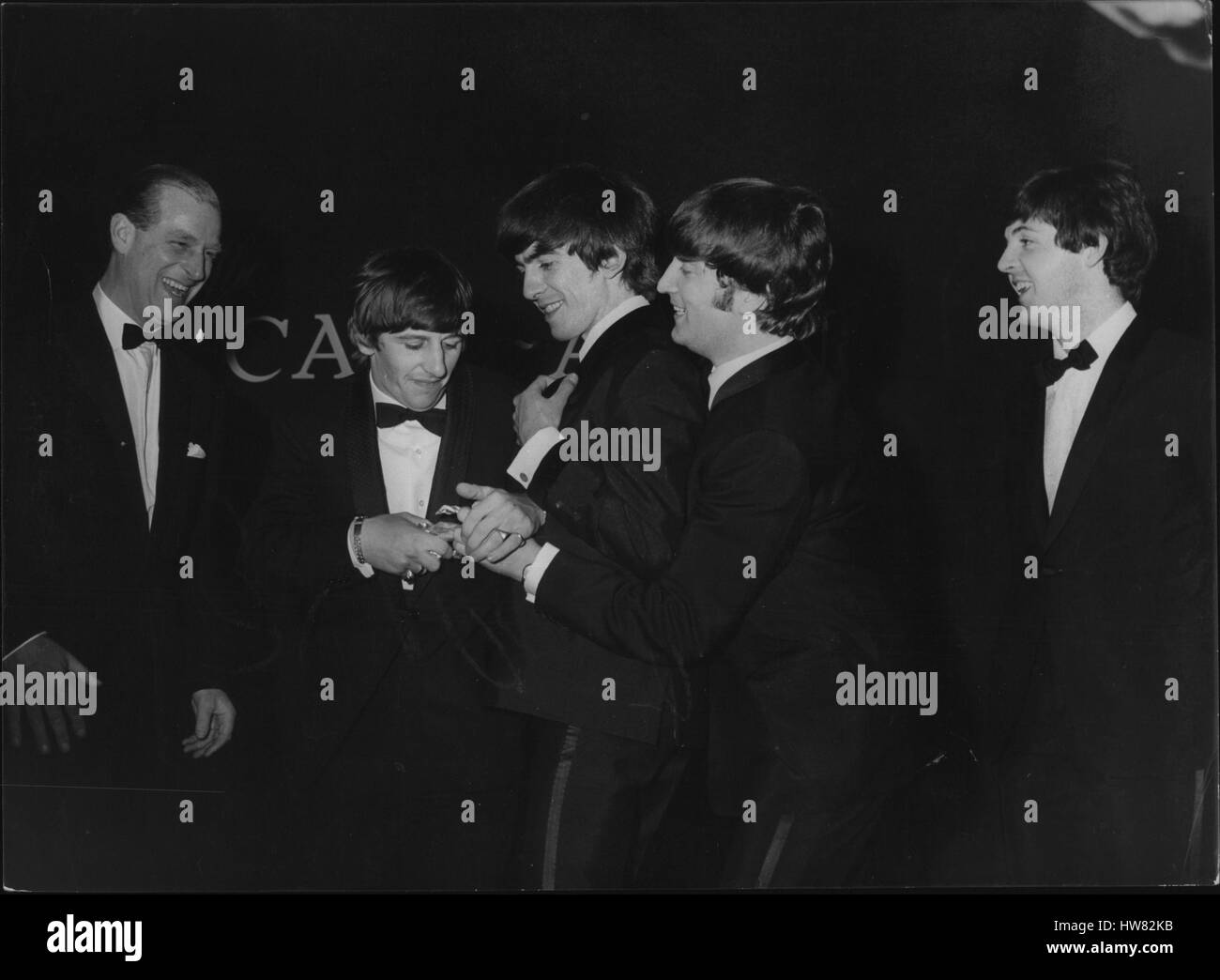 Beatles usa 1964 Black and White Stock Photos & Images - Alamy
