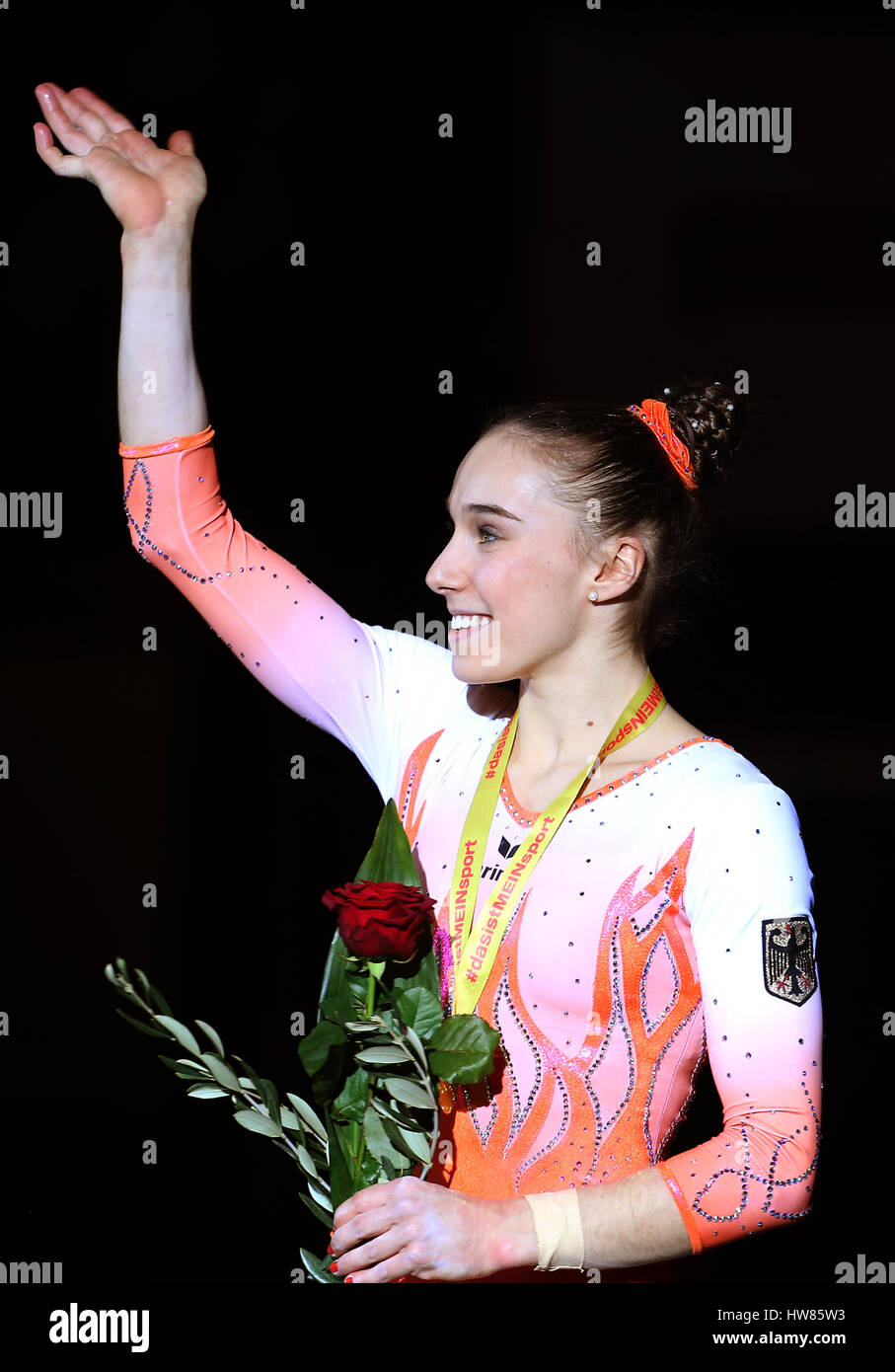 Stuttgart, Germany. 18th Mar, 2017. Winner Tabea Alt from Germany ...