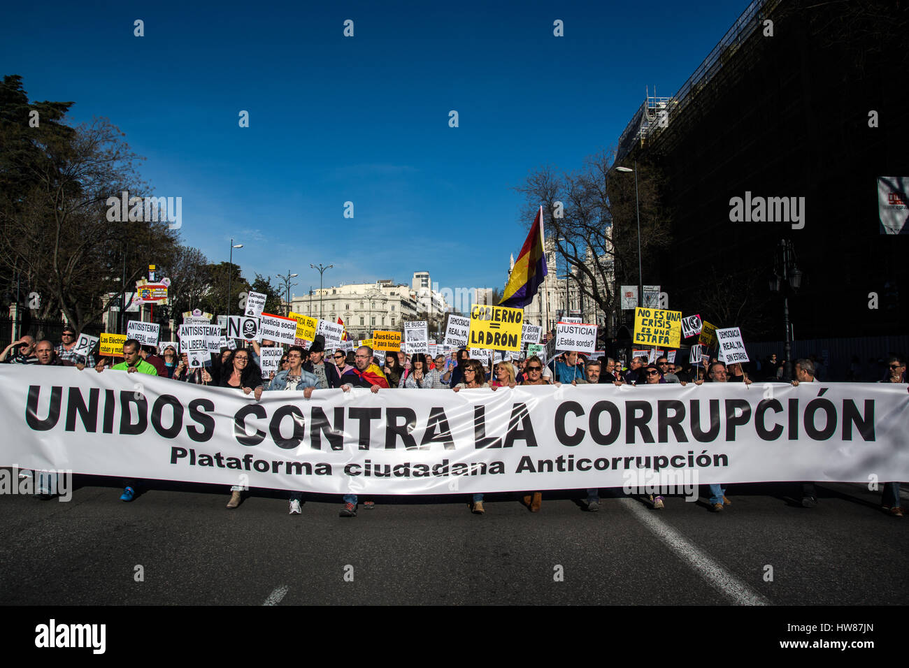 Corruption banner hi-res stock photography and images - Alamy