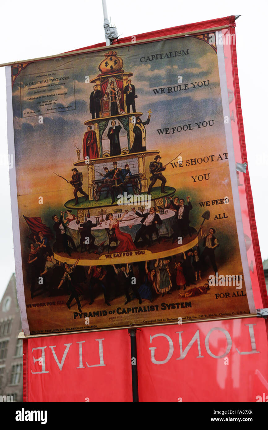 The pyramid of capitalist system hi-res stock photography and images ...