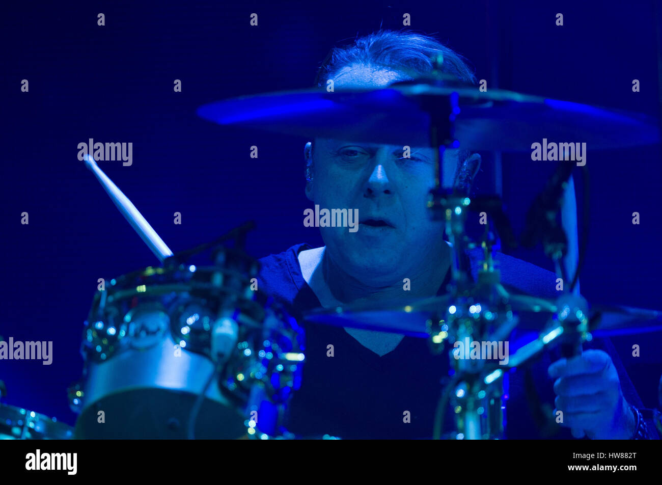 Berlin, Germany. 17th Mar, 2017. The British band "Depeche Mode" with ...