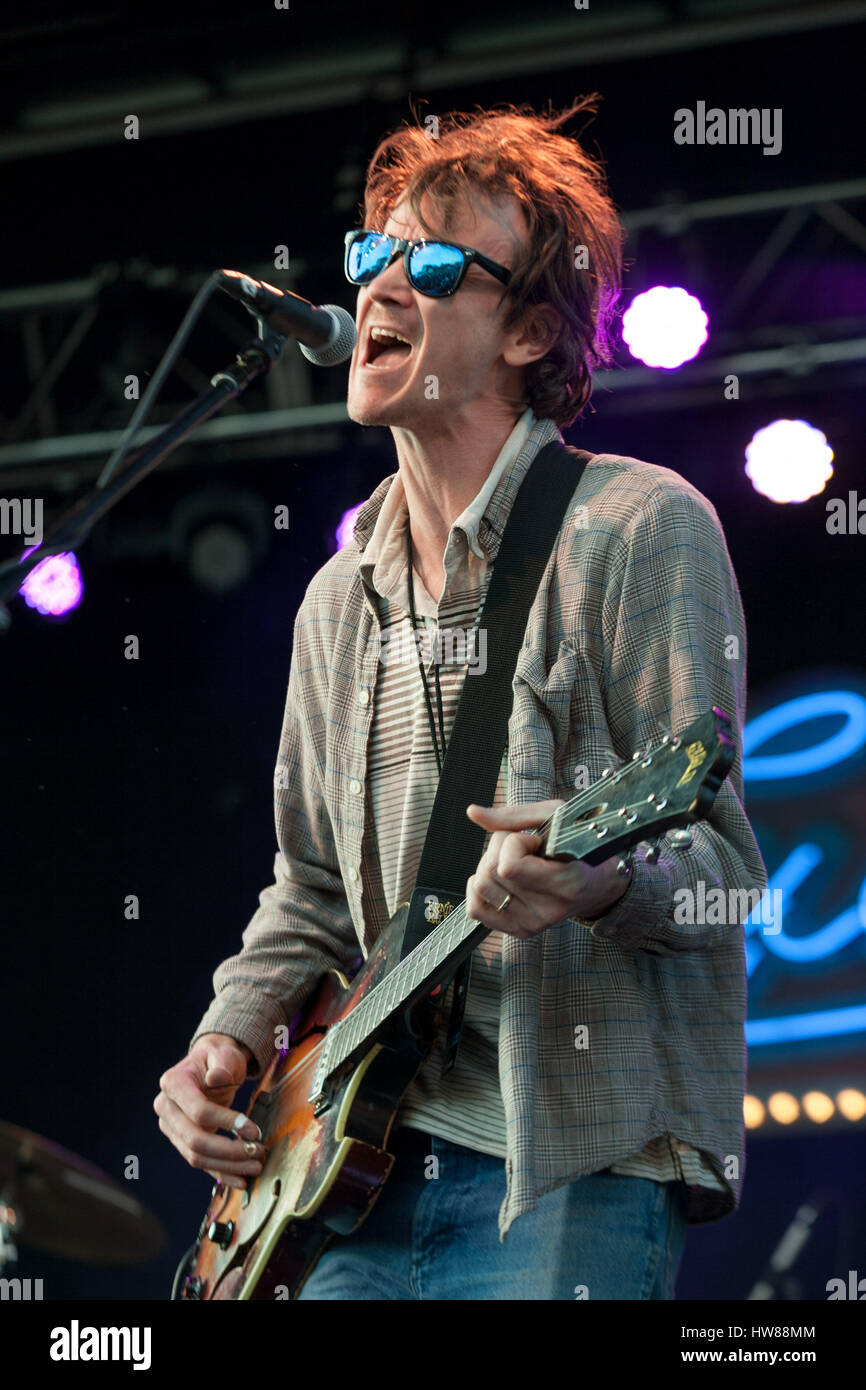 Spicewood, Texas, USA. 16th Mar, 2017. IAN FELICE of the Felice ...