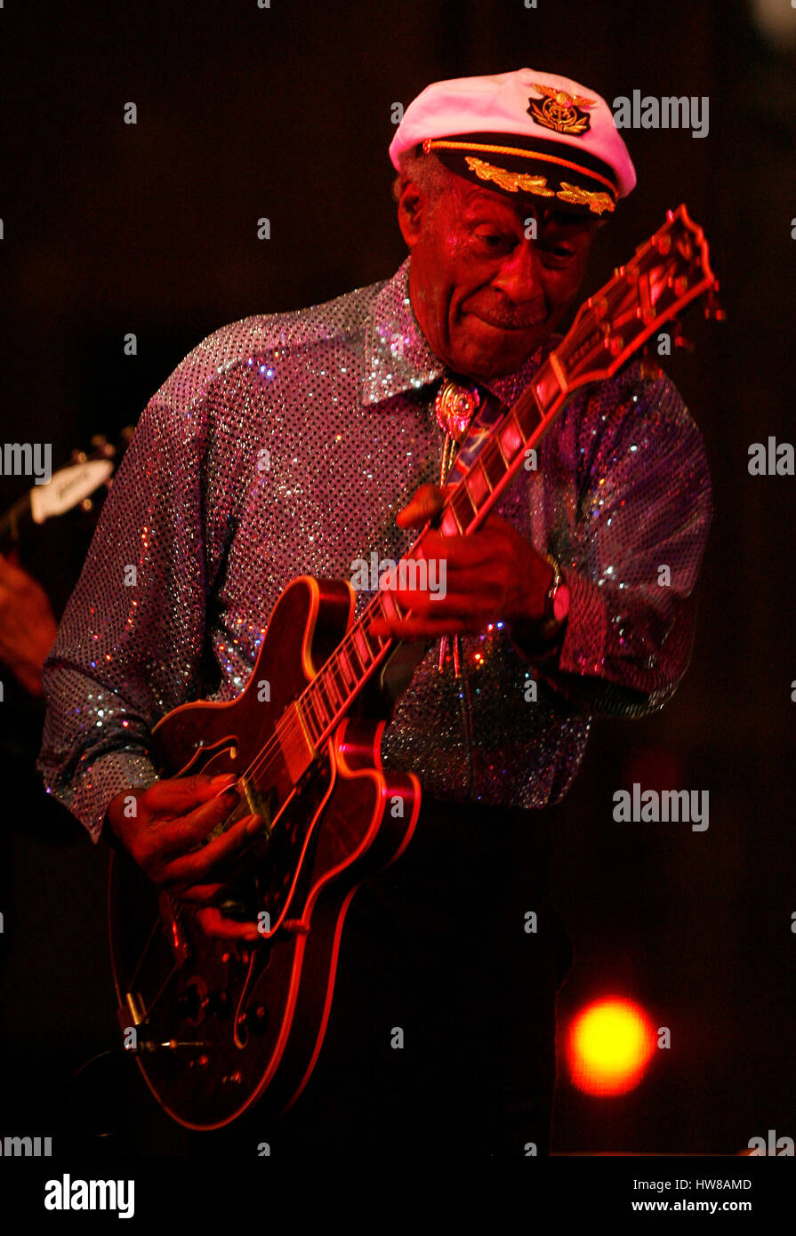 CHUCK BERRY (October 18, 1926 - March 18, 2017) was an American ...