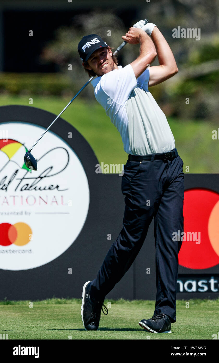 March 18, 2017 - Orlando, Florida, USA-Aaron Baddeley of England on the ...