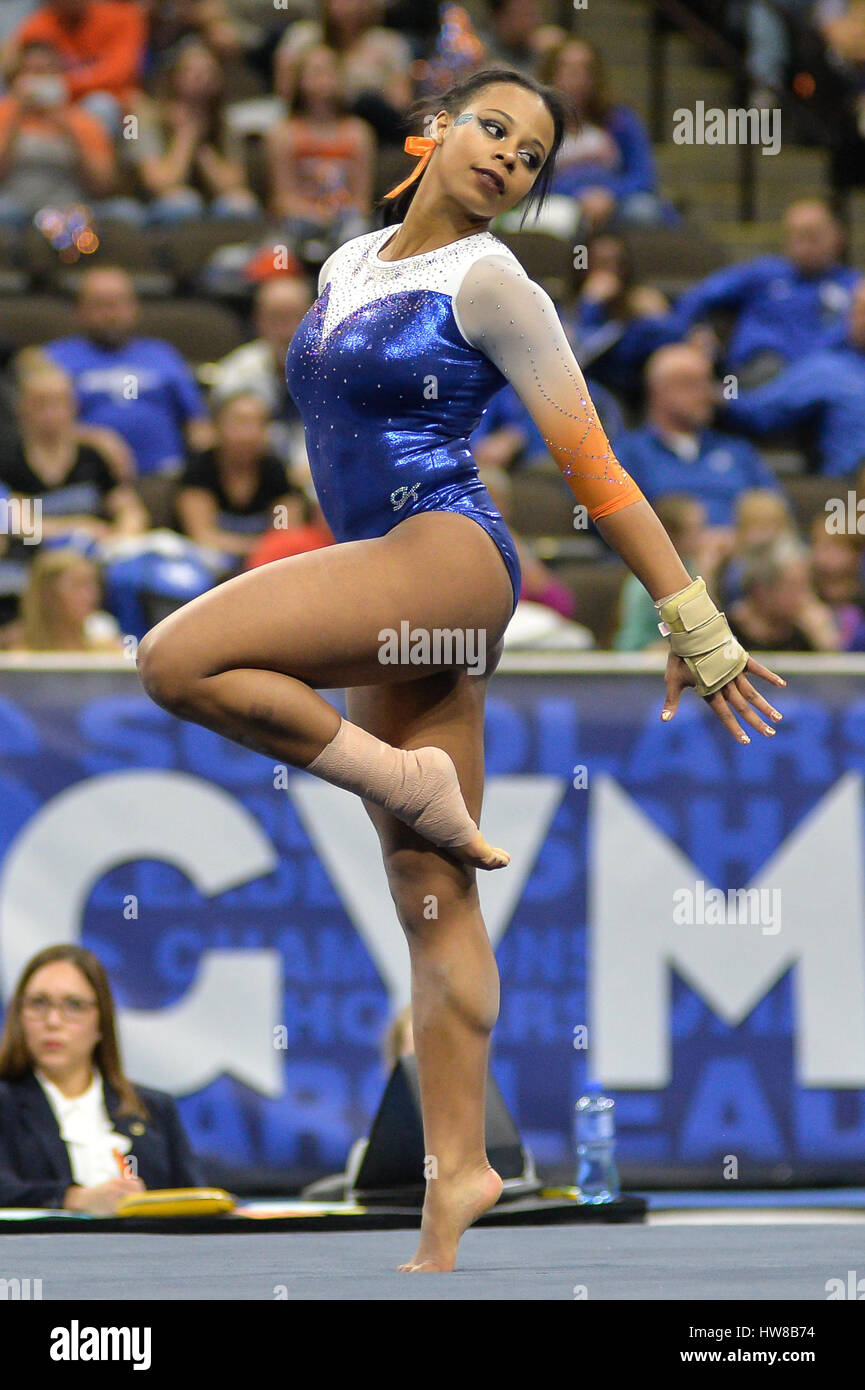 Jacksonville Fl Usa 18th Mar 2017 University Of Florida Gymnast