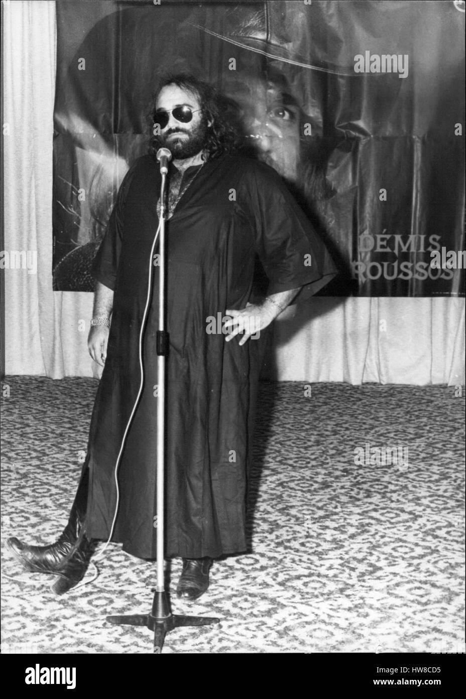 1972 - Greek Singer Dehis Roussos, his song 'The flowers' sold 6000000 ...