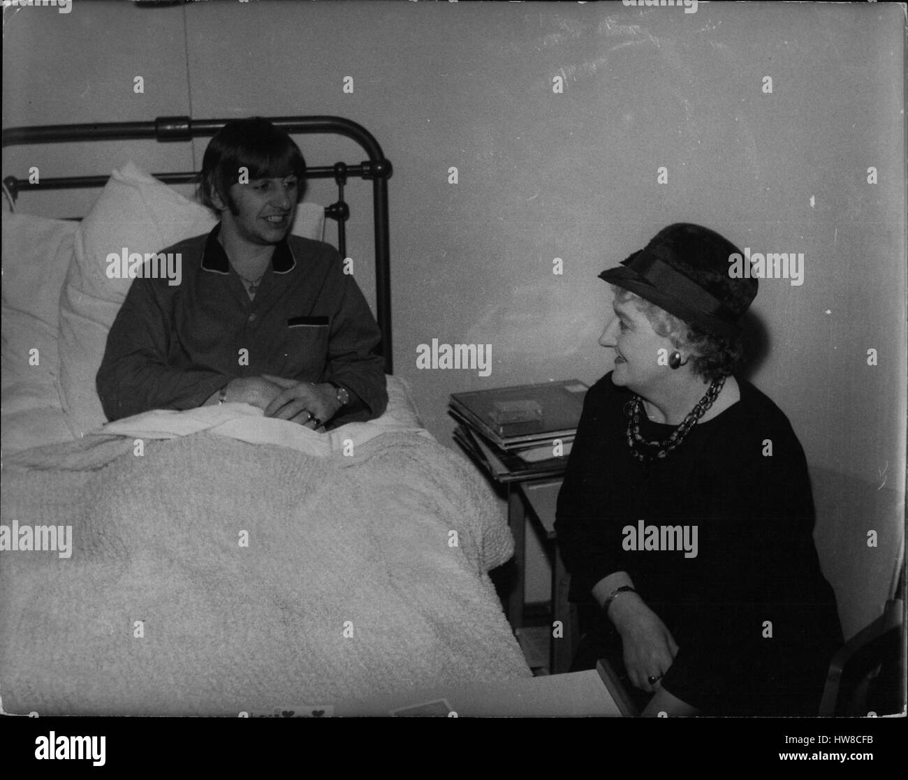 Dec. 12, 1964 - Ringo gets a hospital visit from his mother: Beatle ...