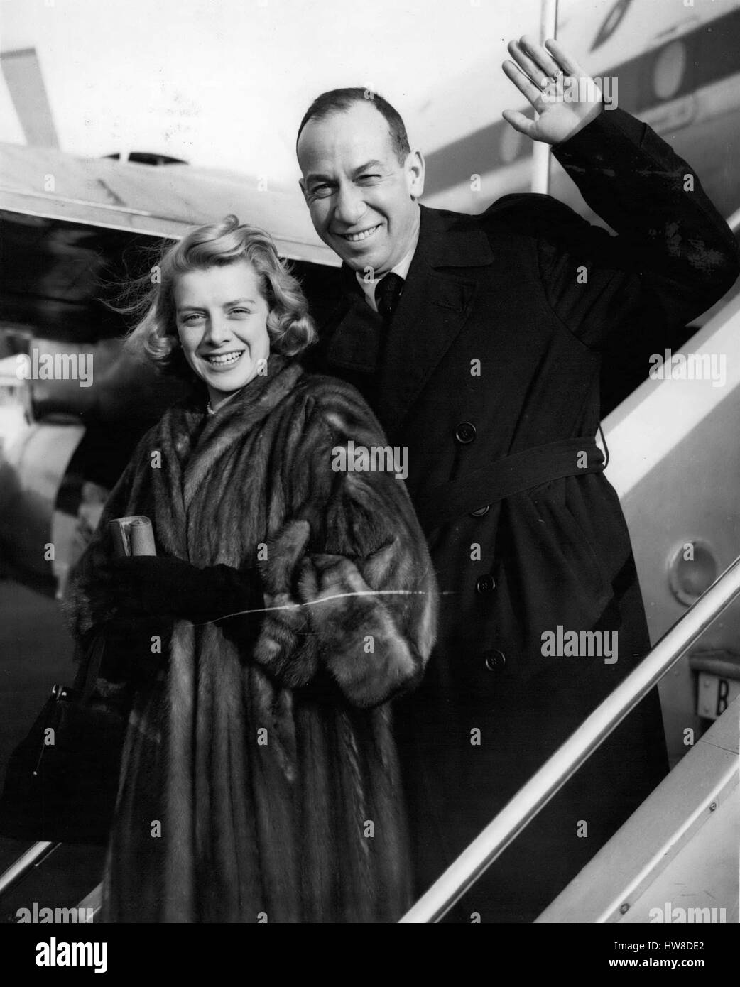 Jan. 05, 1954 - Rosemary Clooney And Husband Jose Ferrer Arrive In ...