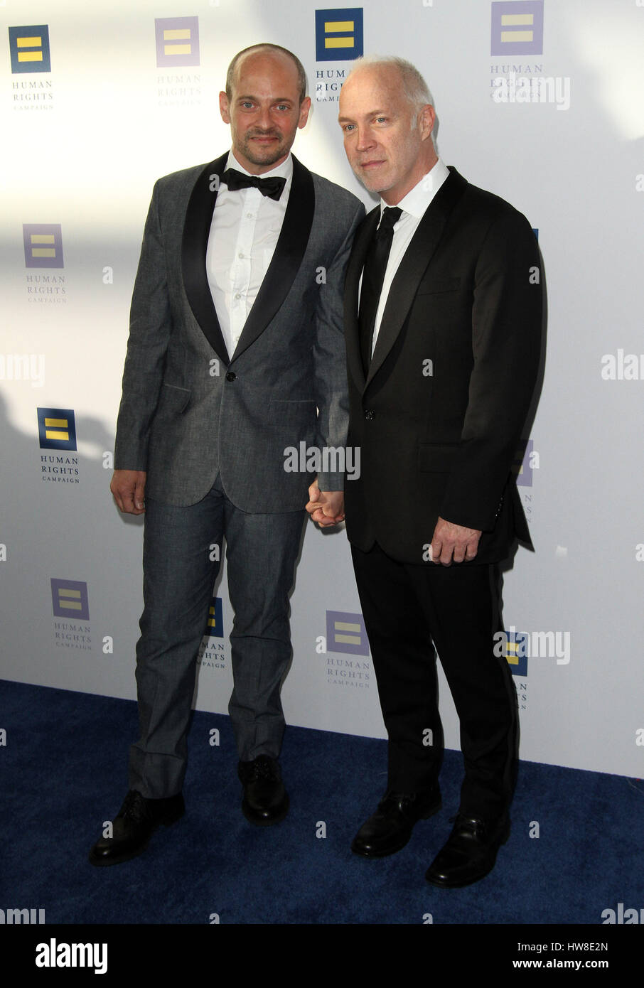 Los Angeles, CA, USA. 18th Mar, 2017. Jonathan Slavin and Mike Adams ...