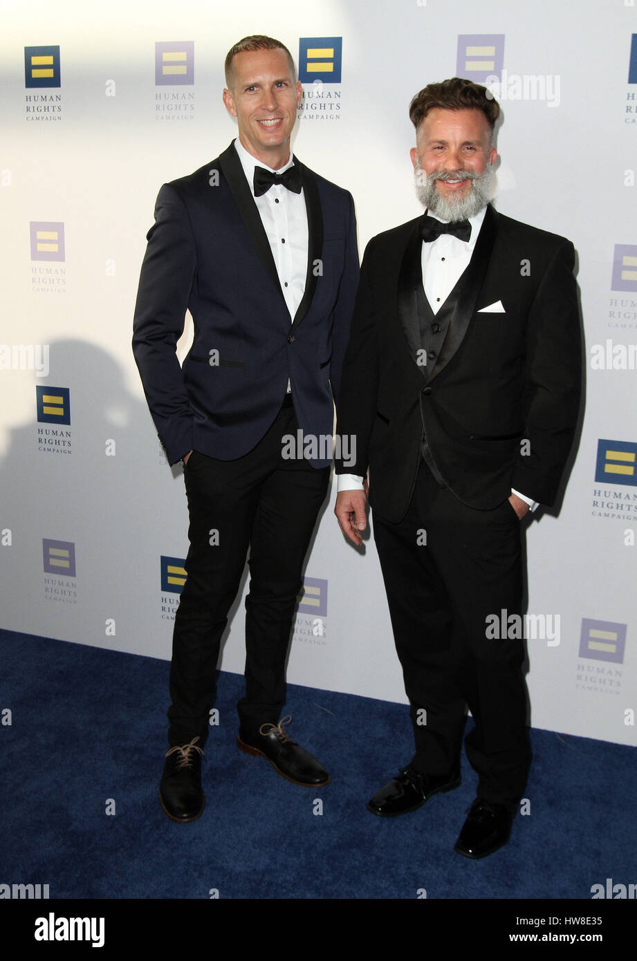 Los Angeles, CA, USA. 18th Mar, 2017. Michael Kapoulis and Hugh Corn ...