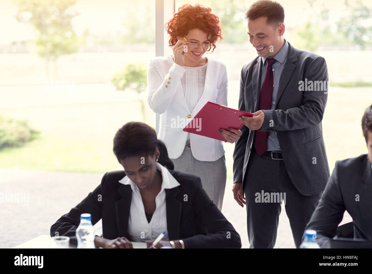 Professional business look hi-res stock photography and images - Alamy
