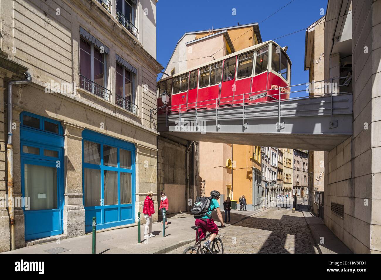 Lyon funicular railway hi-res stock photography and images - Alamy