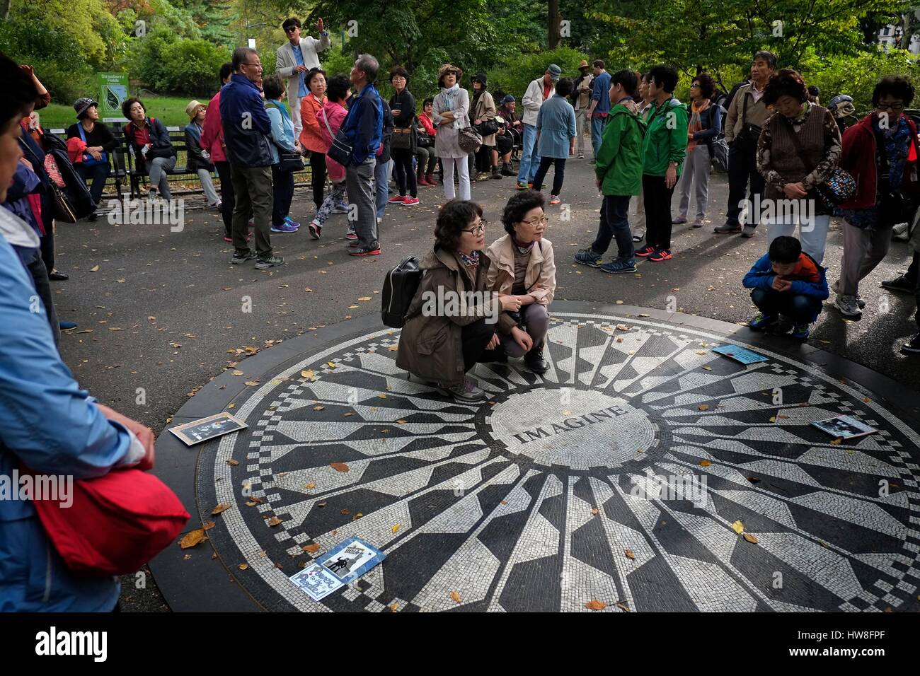 Strawberry fields memorial hi-res stock photography and images - Alamy