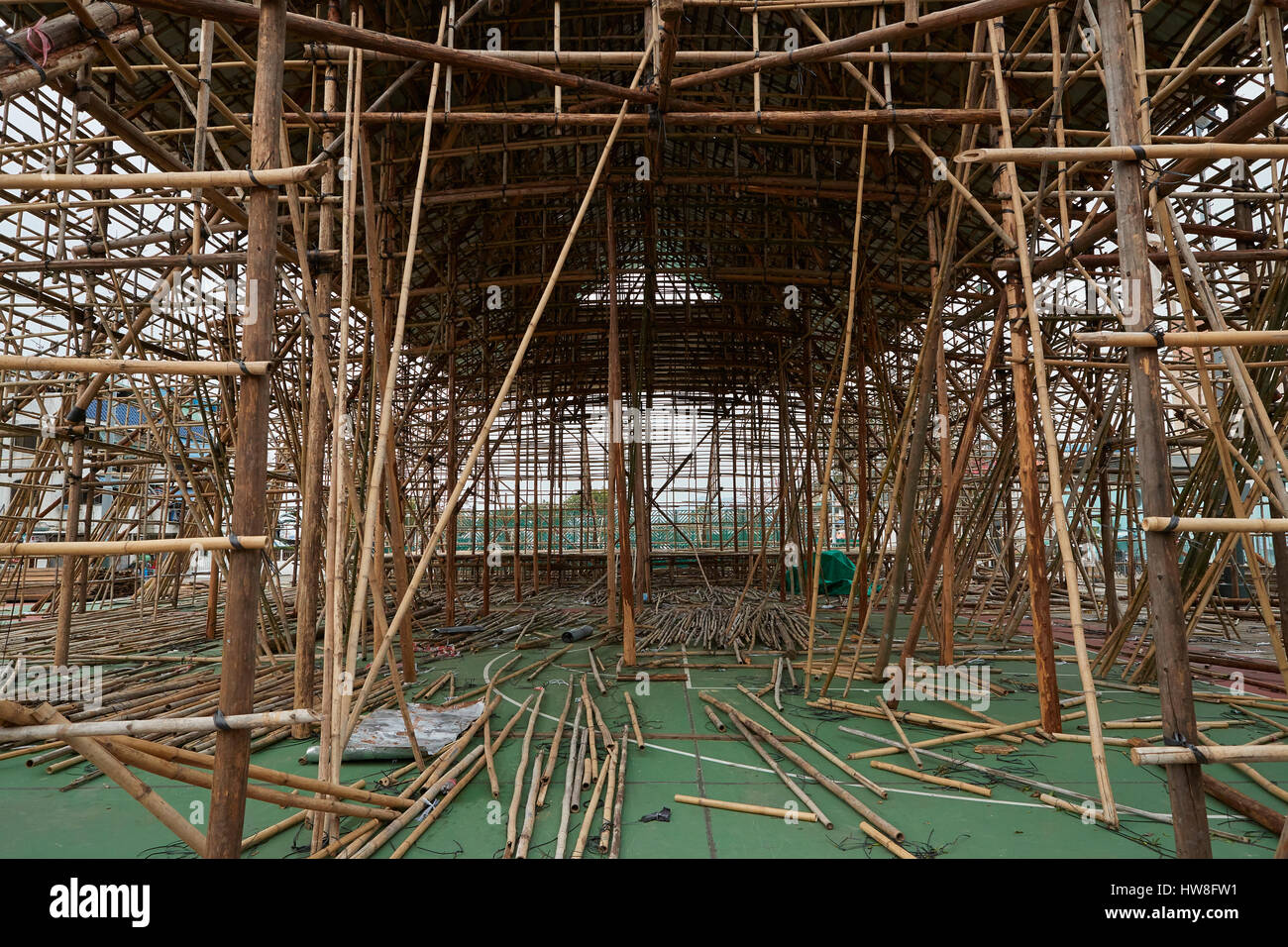 Bamboo construction hi-res stock photography and images - Alamy