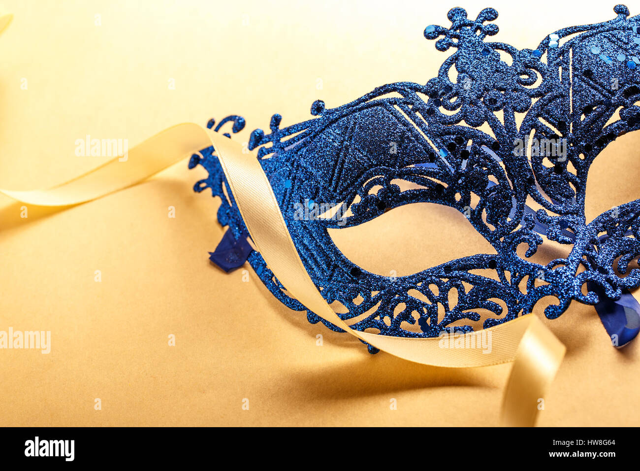 Single carnival disguise mask in close up Stock Photo - Alamy