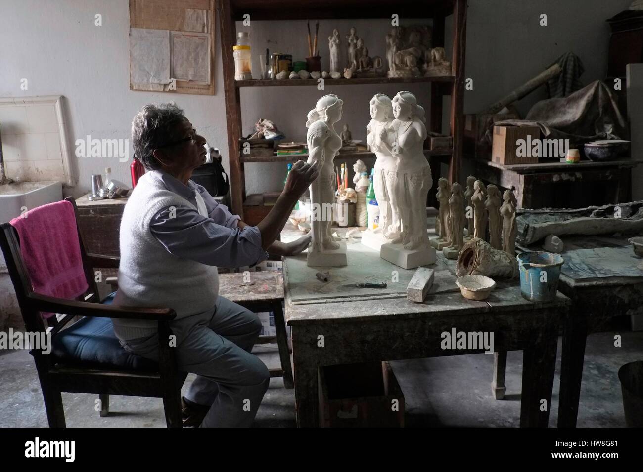 Didarganj yakshi bihar museum hi-res stock photography and images - Alamy