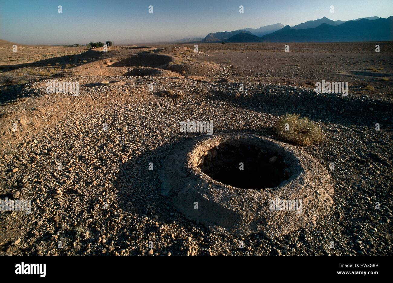 Qanat iran hi-res stock photography and images - Alamy